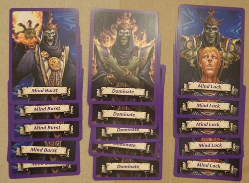 Dread Sorcerer Spell Cards from HeroQuest Against the Ogre Horde Quest ...