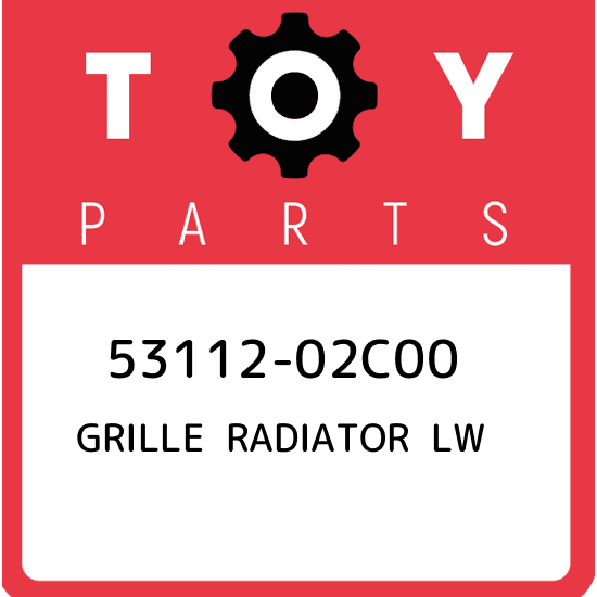 53112-02C00 Toyota Grille radiator lw 5311202C00, New Genuine OEM Part ...