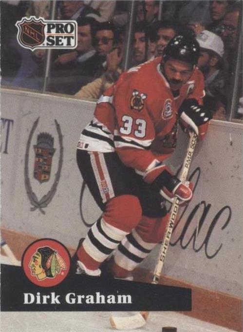 1991-92 Pro Set - Dirk Graham #51 for sale online | eBay