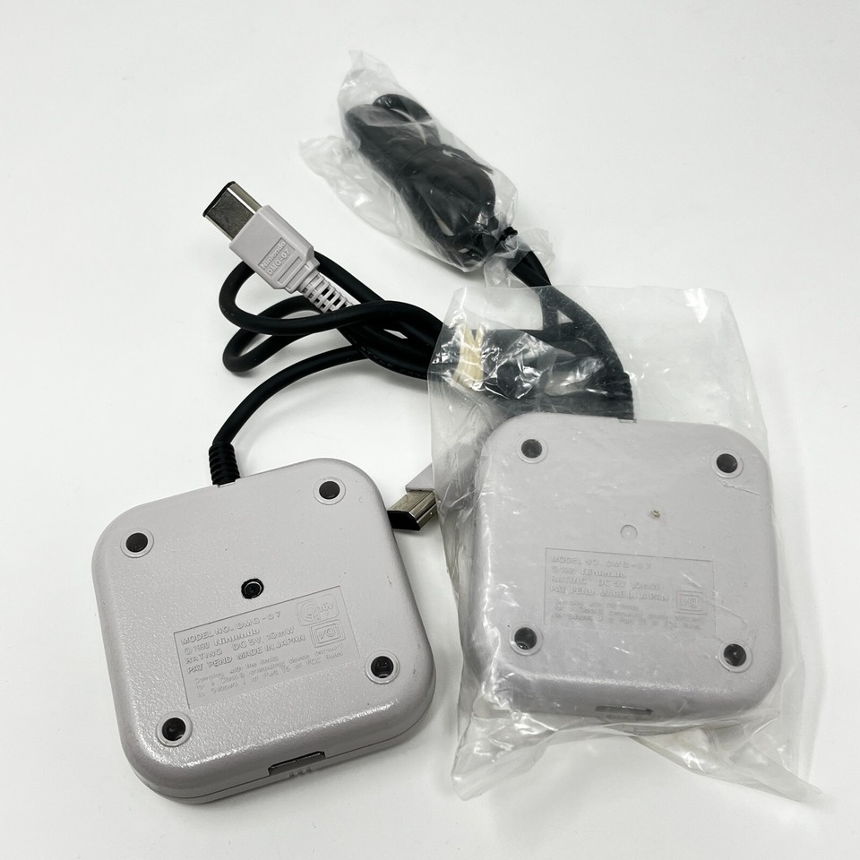 2xOfficial OEM Nintendo Game Boy Original Four Player Adapter Link ...