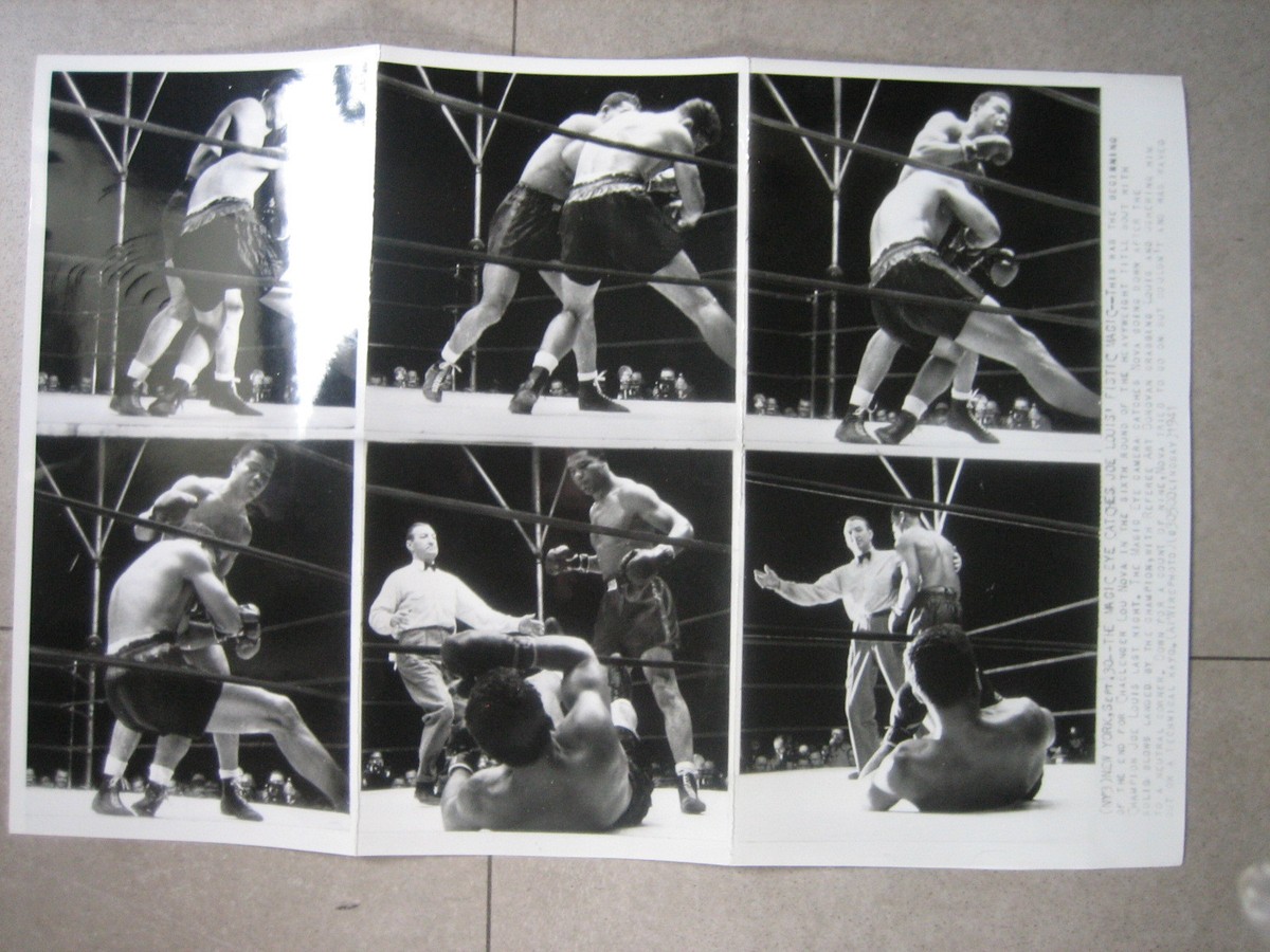 Joe Louis 1941 Lou Nova