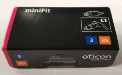 HEARING AID SPEAKER UNIT (Oticon) ~ C1 MINIFIT 85 db ~ Size 3 ~ LEFT ...