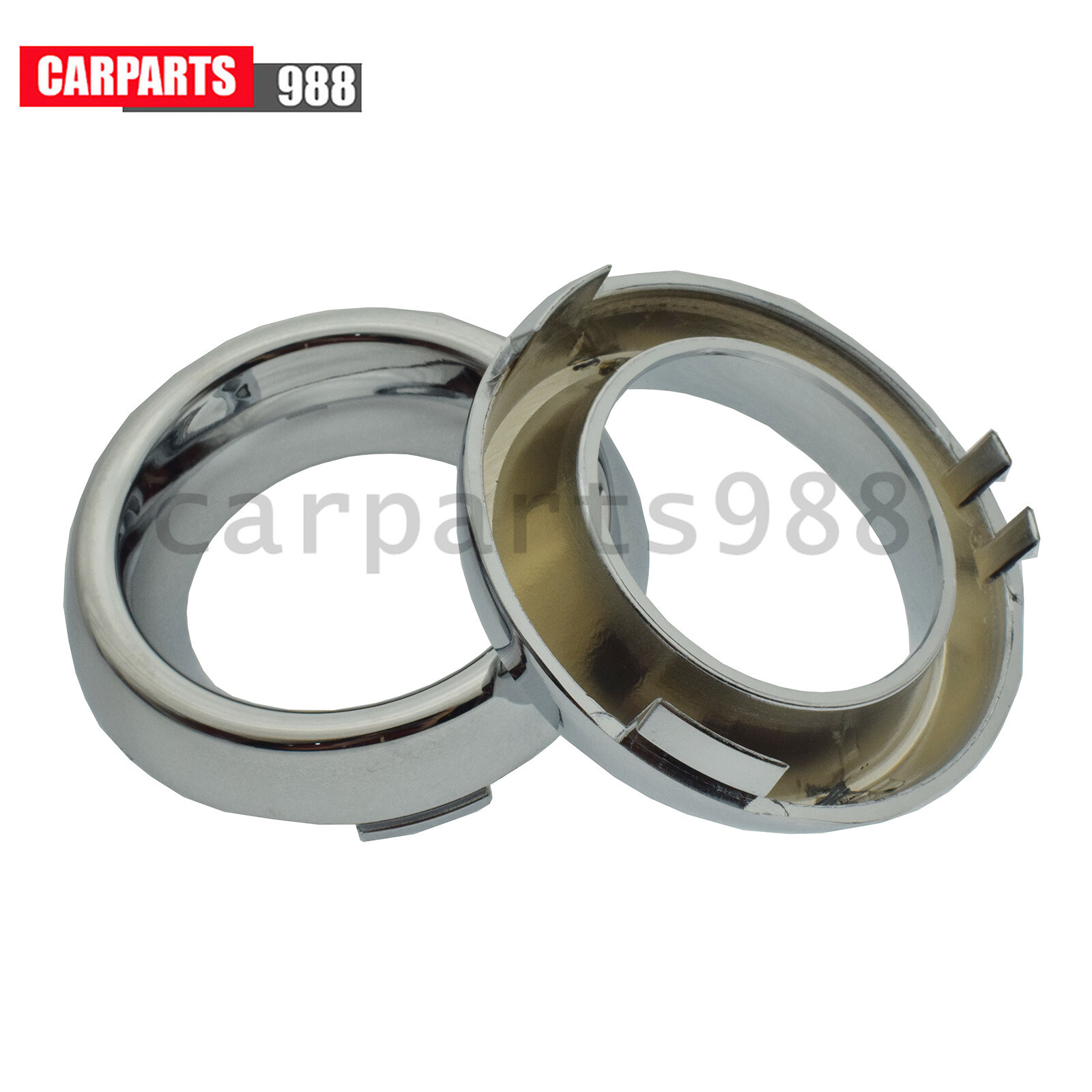 Left Right Fog Light Trim Chrome For 2014-2020 Dodge Durango 5113680AA ...