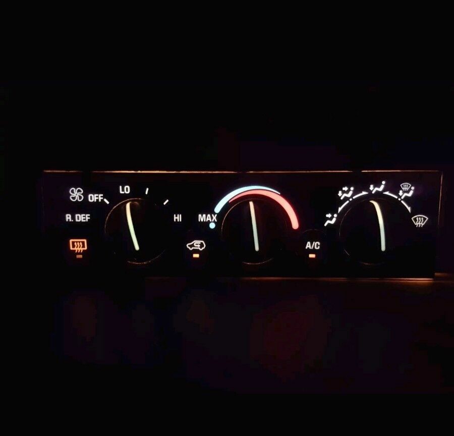 95 TAHOE SILVERADO SUBURBAN GMC C/K CLIMATE CONTROL A/C HEATER TEMP ...