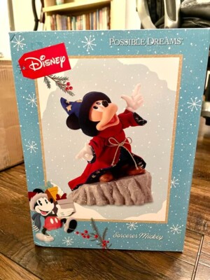 NEW IN BOX DISNEY POSSIBLE DREAMS SORCERER MICKEY BY DEPARTMENT 56 ...