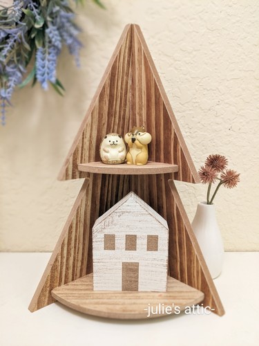 Target Bullseye's Wooden Tree Corner Shelf Display Home Decor 12” NWT ...