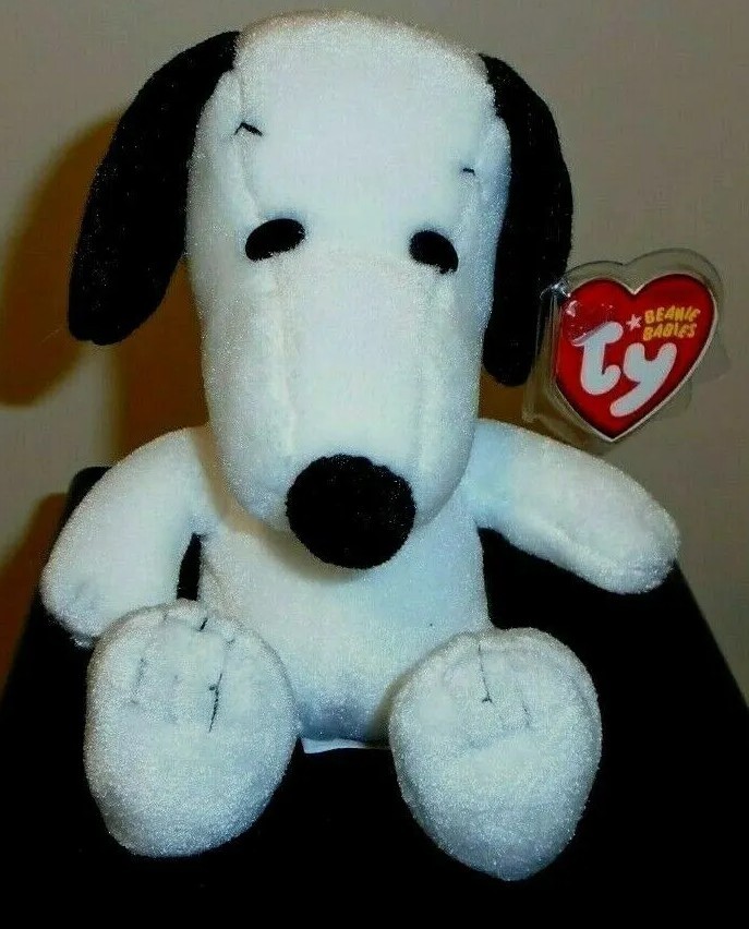 Ty Beanie Baby SNOOPY the 8" Dog (Knott's Berry Farms Exclusive ...