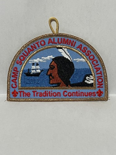 Camp Squanto Alumni Association 4.5" Boy Scout Patch - The Tradition ...