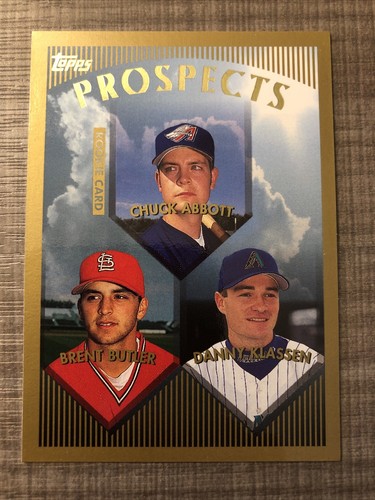 Chuck Abbott Brent Butler Danny Klassen RC 1999 Topps #212 *598* | eBay
