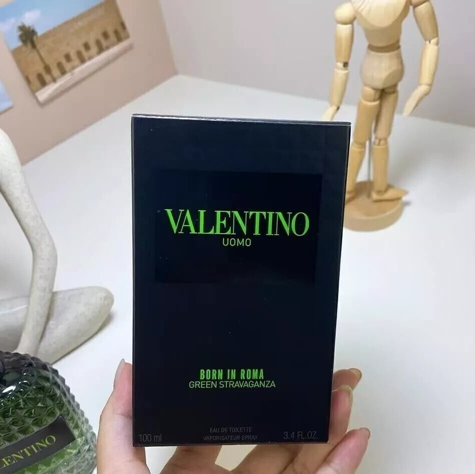 Valentino Uomo Born In Roma Green Stravaganza For Men 3.4 oz EDT ...