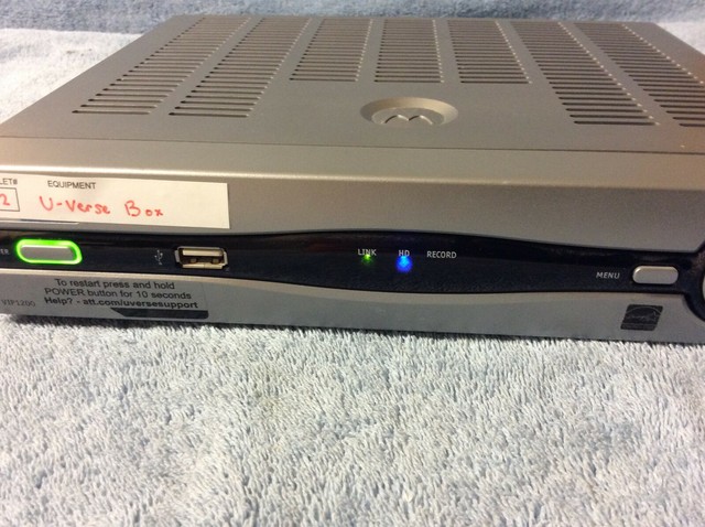 At&t U-verse Motorola Model Vip1200 Vip-1200 VIP 1200 - for sale online ...