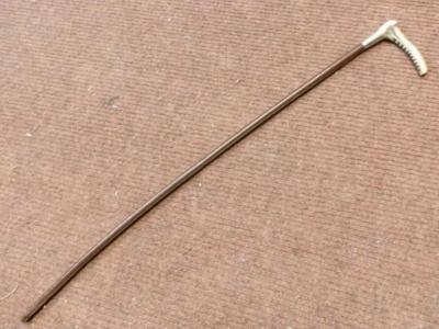 Royal Army Medical Corps Whip Cane With Cladded Leather Shaft And ...