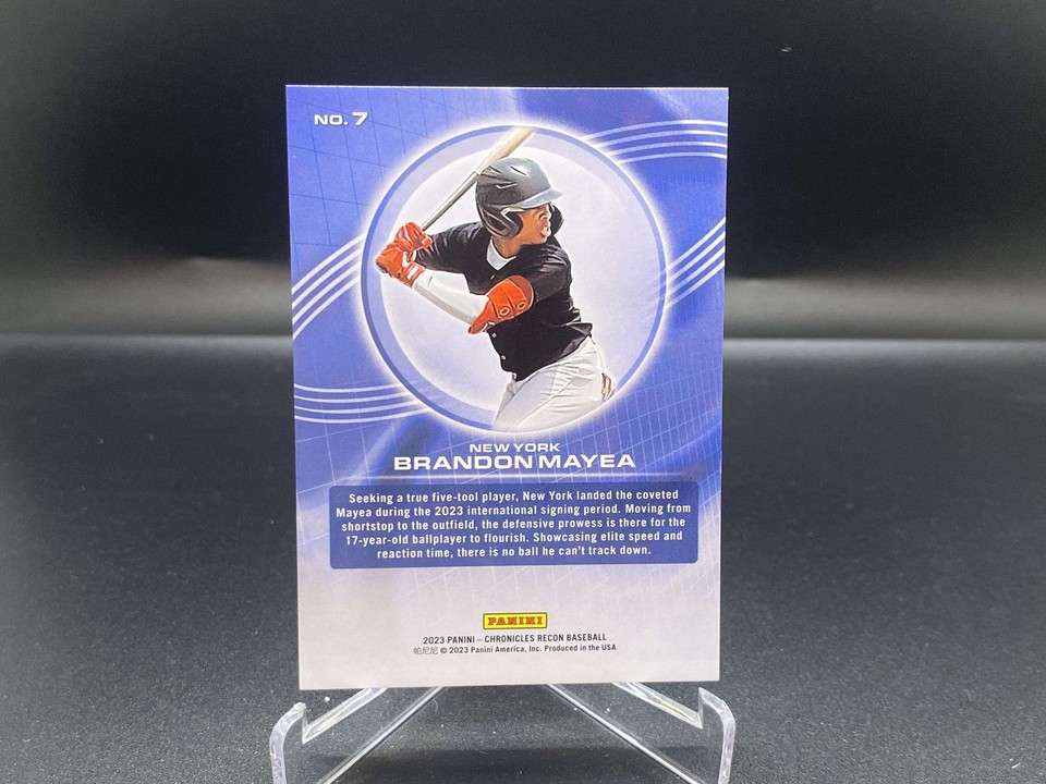 Brandon Mayea 2023 Chronicles Recon #7 Yankees | eBay