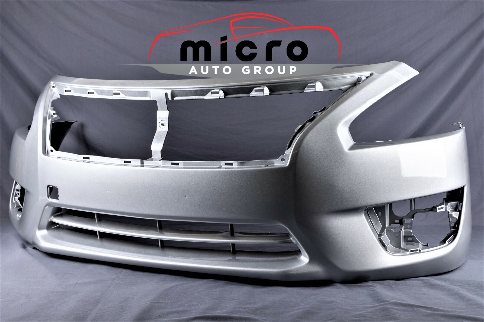 2013-2015 NISSAN ALTIMA FRONT BUMPER COVER OEM PAINTED SILVER K23 ...