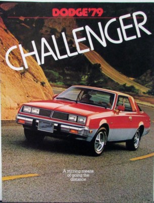 1979 Dodge Challenger Color Sales Brochure Original | eBay