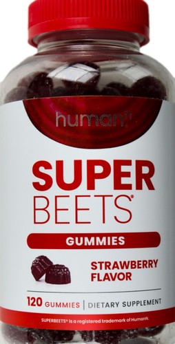 HumanN Super Beets Strawberry Gummies, 60-Day Supply, 120 Count | eBay