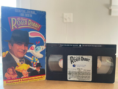 Who Framed Roger Rabbit (VHS/VCR Tape, 1988) Bob Hoskins Christopher ...