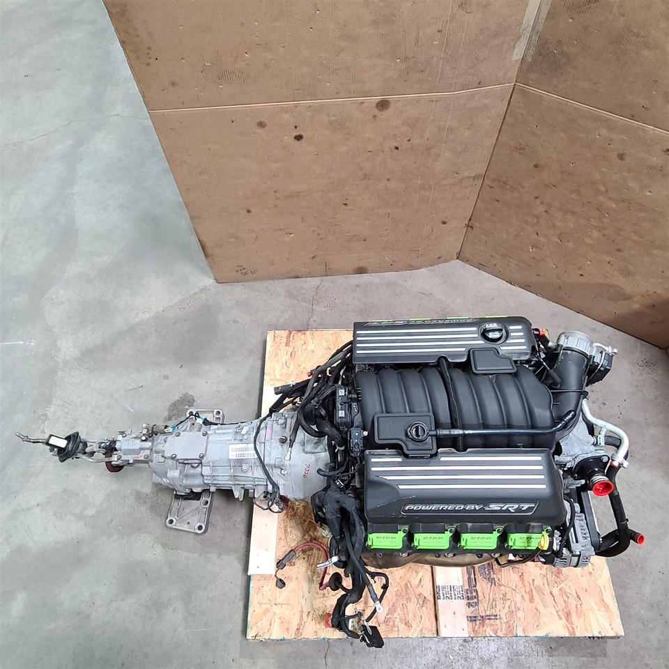 2015 Dodge Challenger Srt 392 Engine Manual Trans Drop Out 6.4 Hemi 52k ...