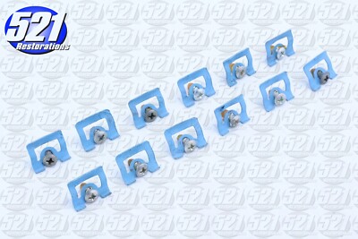 Front Window Trim Reveal Clips Clip Kit Fits 70 Cuda Dodge Challenger ...