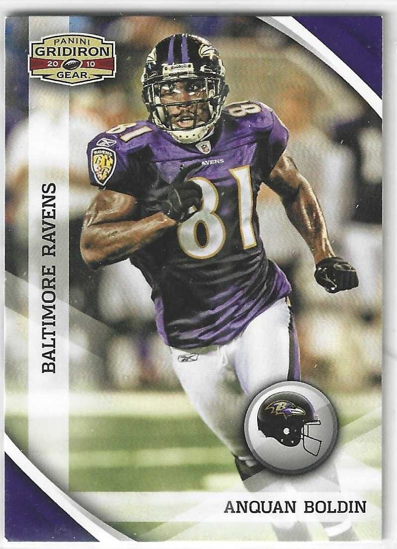 2010 Gridiron Gear #9 Anquan Boldin Baltimore Ravens Florida State | eBay