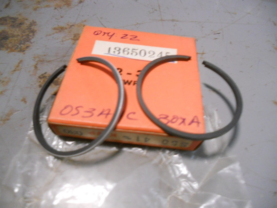 NOS Honda C50 CD50 Z50 CL50 CT50 ST50 CF50 Riken Piston Rings 41m/m 0. ...