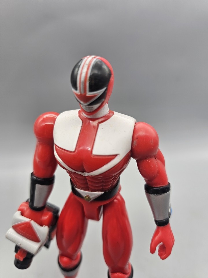 Power Rangers Time Force 2000 Red TF Fighter Power Ranger Action Figure ...