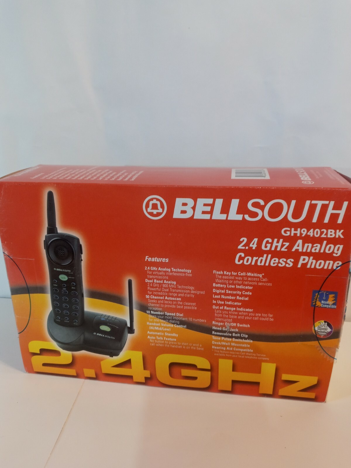 BellSouth 2.4 GHz Analog Cordless Phone Model GH9402BK | eBay