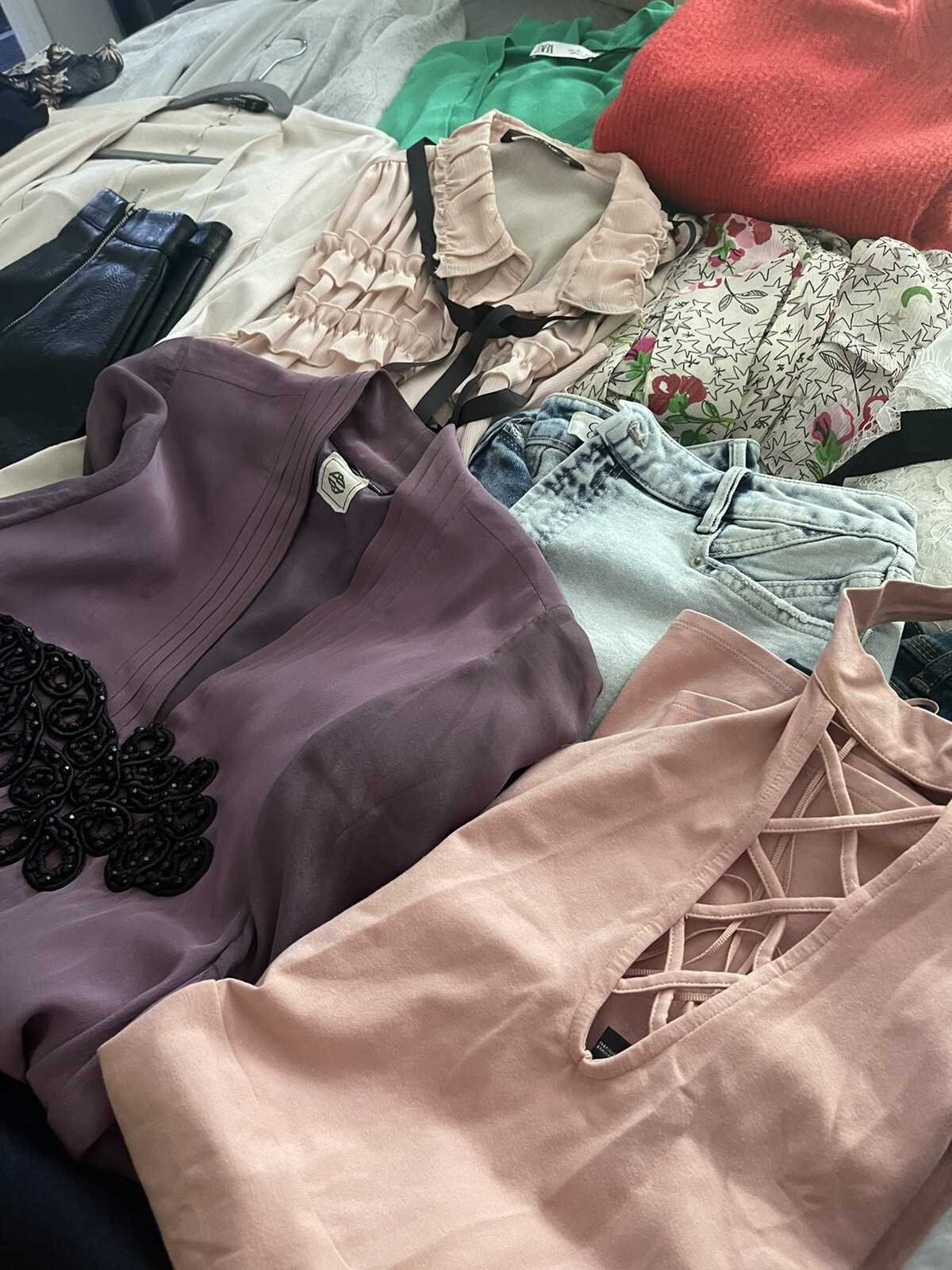 $3k + Womens Designer Clothing 50 Pieces Mixed Lot! Zara Theory BCBG ...