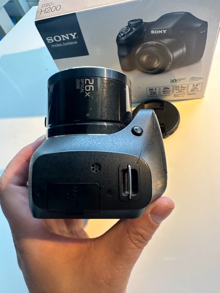 Sony Cyber-shot DSC-H200 20.1 MP Digital Camera 26x Optical Zoom TESTED ...