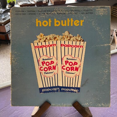 Hot Butter - Popcorn LP Musicor 1972 MS 3242 Gimmick cover Moog synth ...