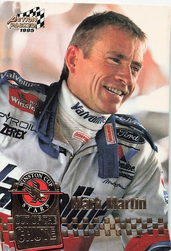Mark Martin Action Packed Stars 1995 Nascar Card #3 | eBay