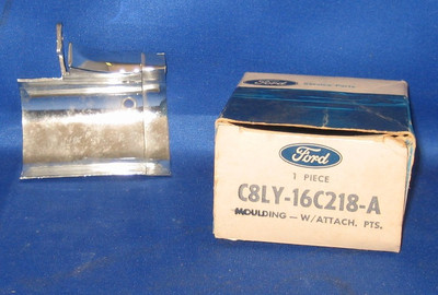 1969, 1970, 1971 Mark NOS RF Fender At Grille Opening Molding - C8LY ...