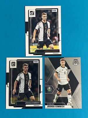 Joshua Kimmich Card Lot 2021 Mosaic Germany 2022-23 Donruss Optic ...