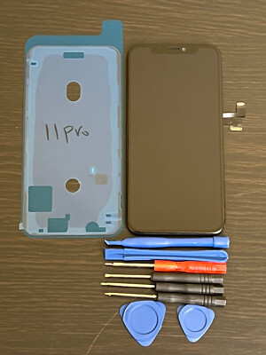 Original Genuine OEM iPhone 11 Pro Black OLED Replacement Screen ...