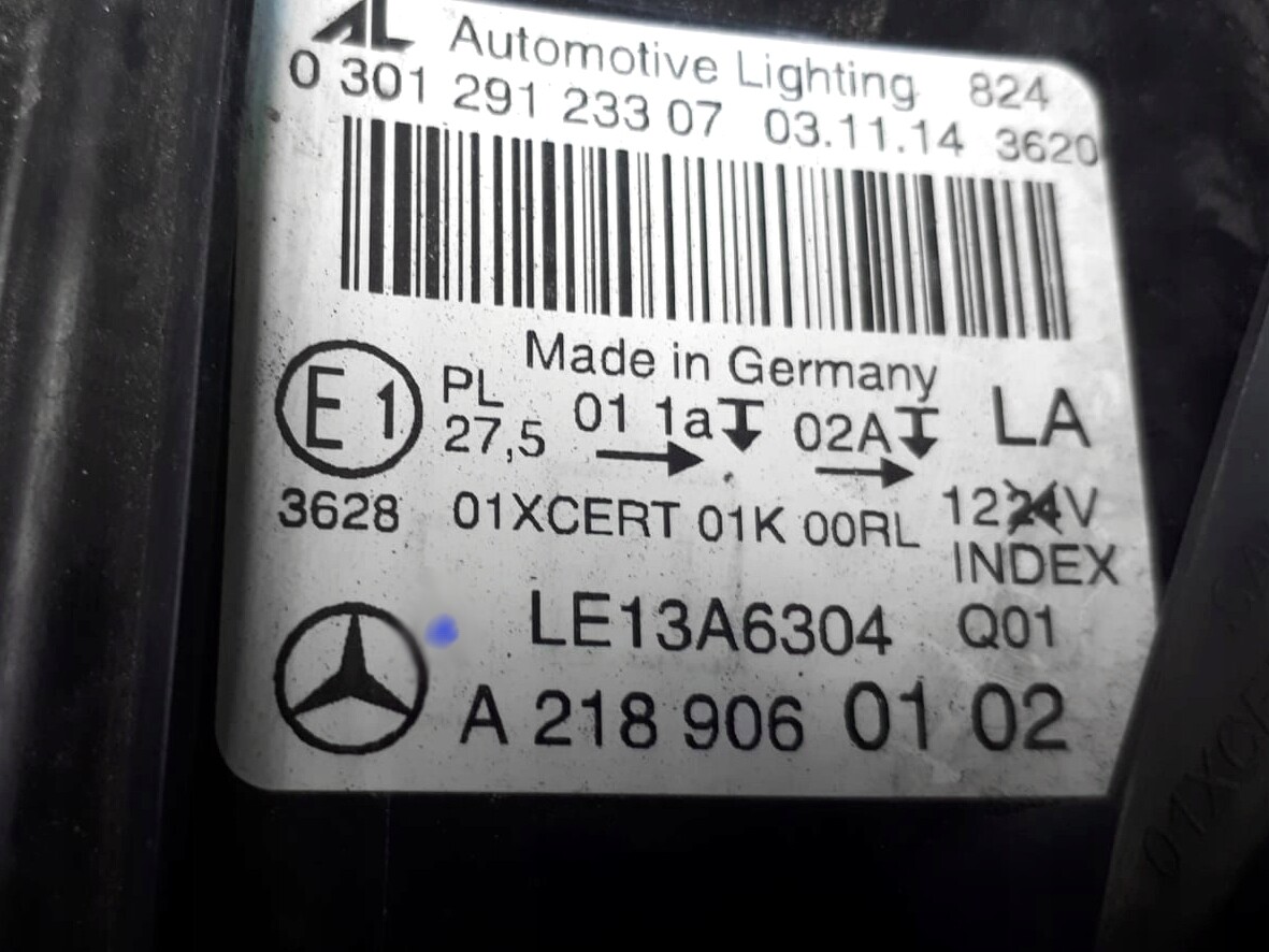 Mercedes-Benz W218 CLS Multibeam Scheinwerfer LED links A2189060102 for ...