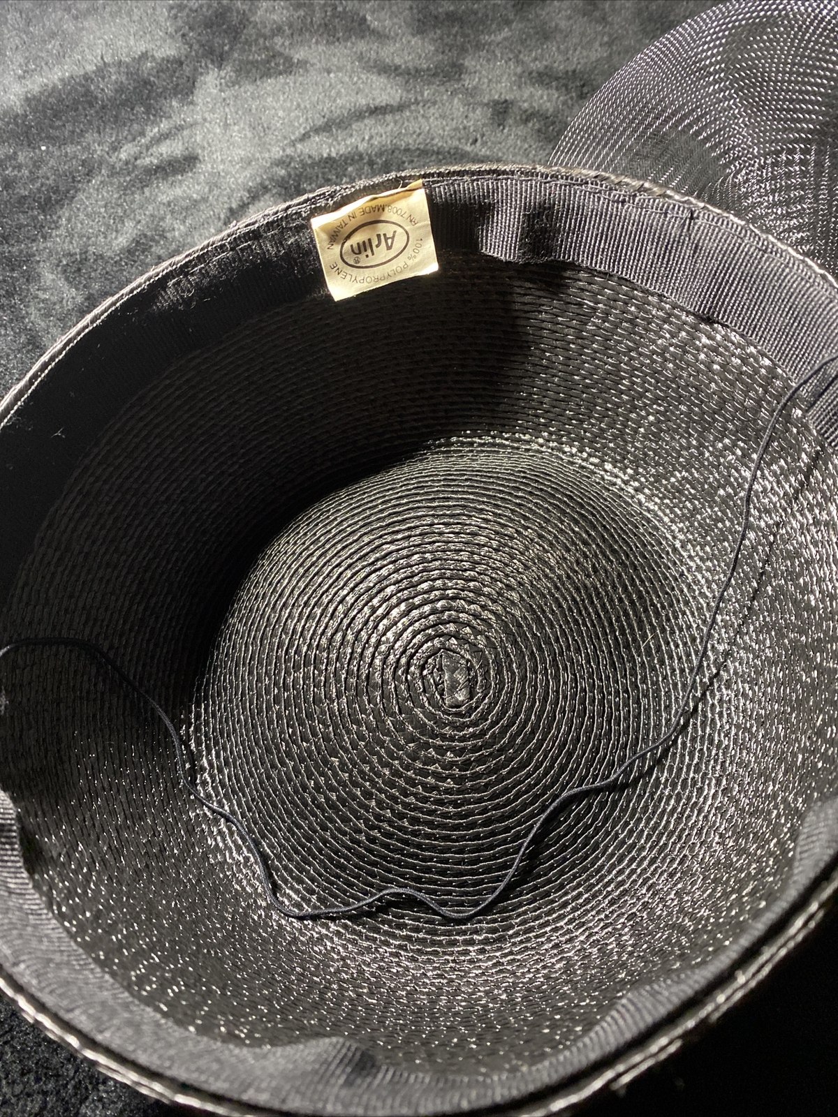 Arlin Church Sunday Hat Black Vintage Nice | eBay