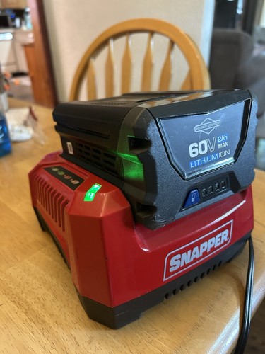 Snapper 60V Battery Charger SCH60V Max LI-Ion For SBA260V Battery ...