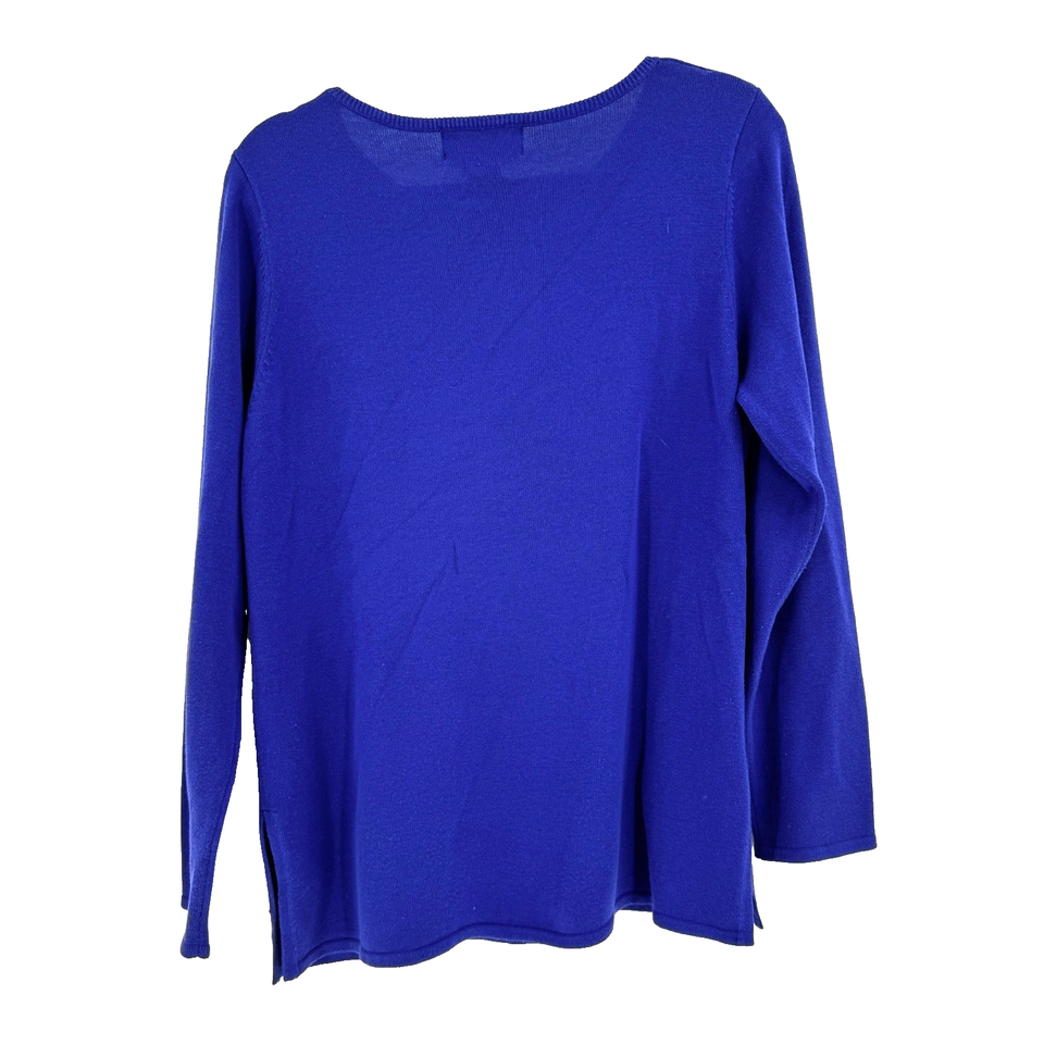 90s Bob Mackey Wearable Art Sweater Embroidered Ribbon Women’s Small ...
