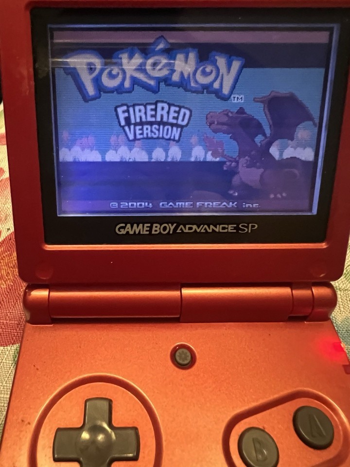 Pokemon: FireRed Version GBA (Game Boy Advance, 2004) Authentic Fire ...