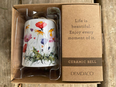 Bell Dean Crouser Ceramic Wildflowers Demarco Garden Pretty Sweet Gift ...
