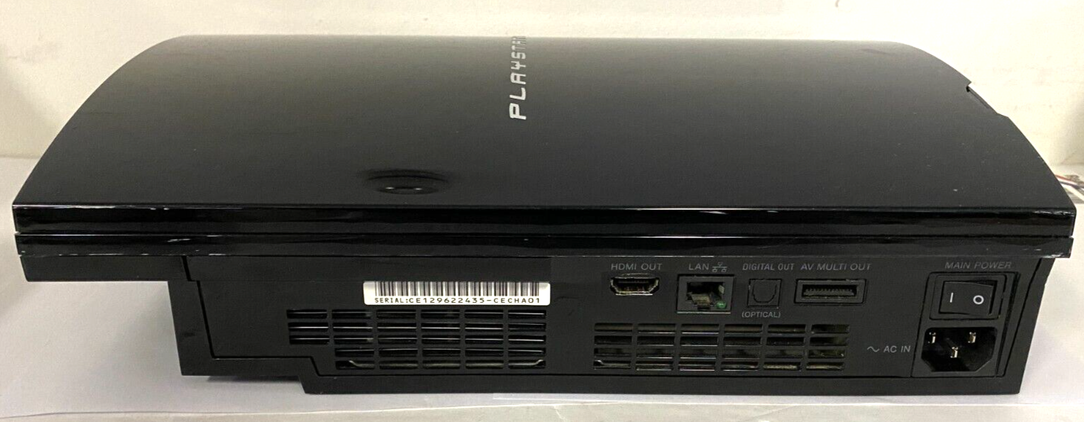 Sony PlayStation 3 60GB Ps3 Backwards Compatible For Parts/Not Working ...