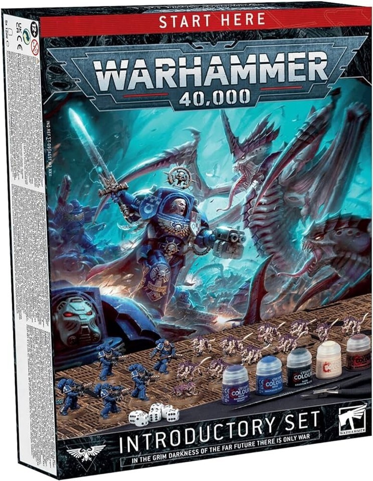 Warhammer 40K Introductory Set Starter Box 10th Ed Space Marines ...