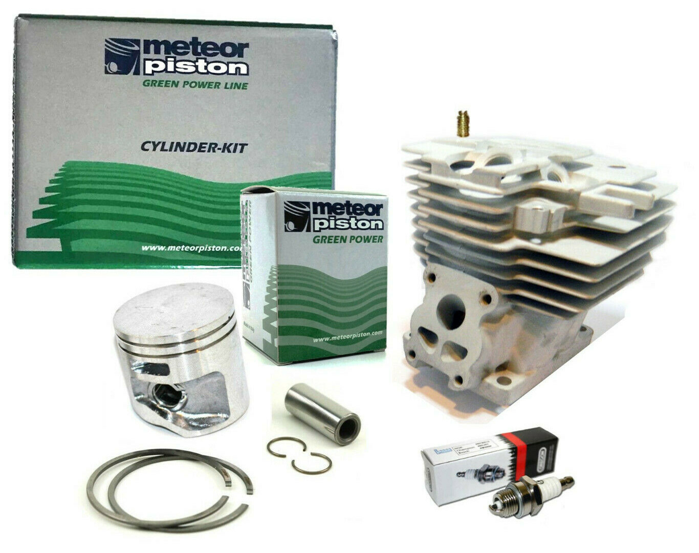 Meteor cylinder piston kit for Stihl MS441 50mm Nikasil replaces 1138 ...