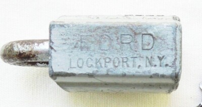 Ford Gumball Machine Lock & 2 Keys Stamped FORD LOCKPORT NEW YORK | eBay