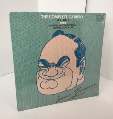 ENRICO CARUSO THE COMPLETE CARUSO VOL. 7 1910 RCA Red Seal ARM1-3374 ...