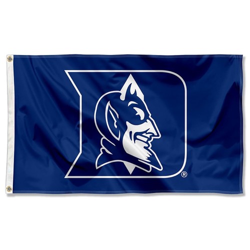 For Duke Blue Devils Basketball fans 3x5 ft College NCAA Blue Logo Flag ...