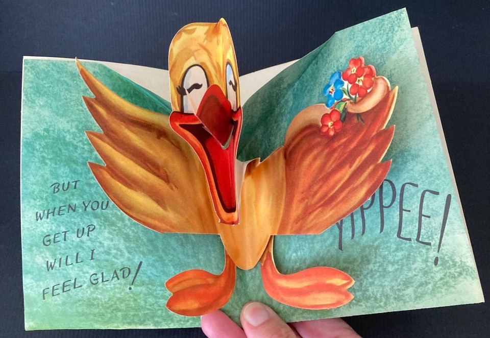 Vintage Fun Parade Complete Set 16 Greeting Cards w/Box Humor 3D ...