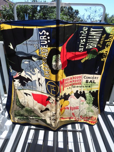 Divan japonaise scarf Moulin Rouge bal masque jane avril les affiches d ...