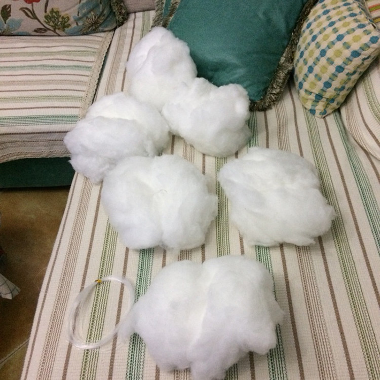 Realistic Clouds 3D Artificial Clouds White Fake Cloud Party Hanging ...