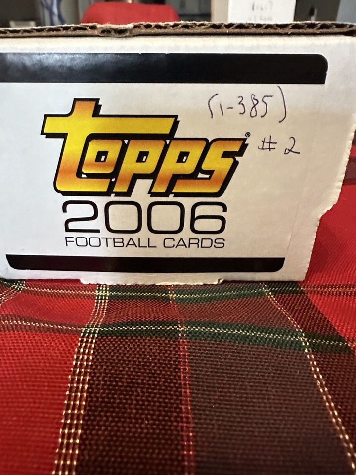 2006 TOPPS FOOTBALL COMPLETE SET 1-385 BRADY x 2 RODGERS 2ND YR | eBay